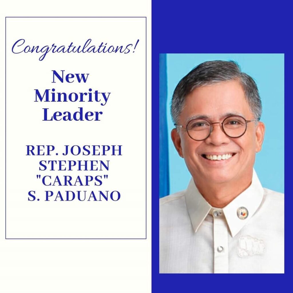 Caraps new House Minority Leader
