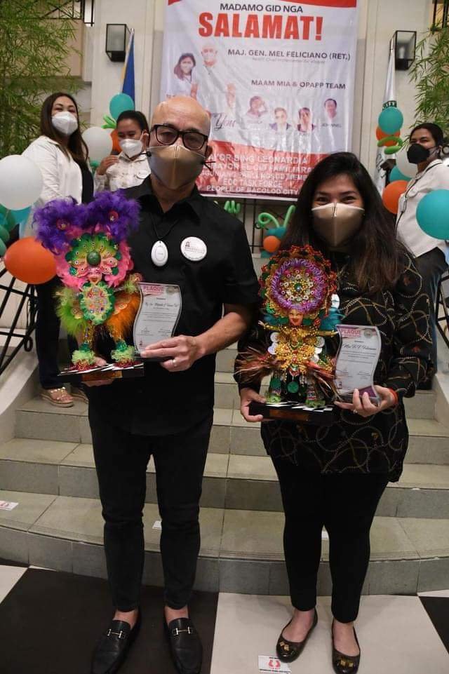 Bacolod honors Feliciano couple, OPAPP team Bacolod honors Feliciano couple, OPAPP team