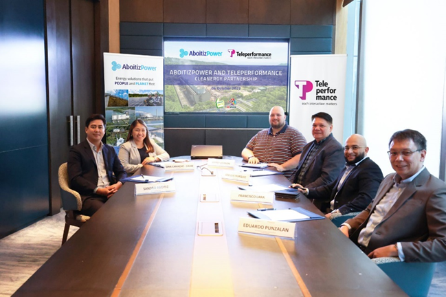 Teleperformance signs cleanergy deal with AboitizPower for its Bacolod ...