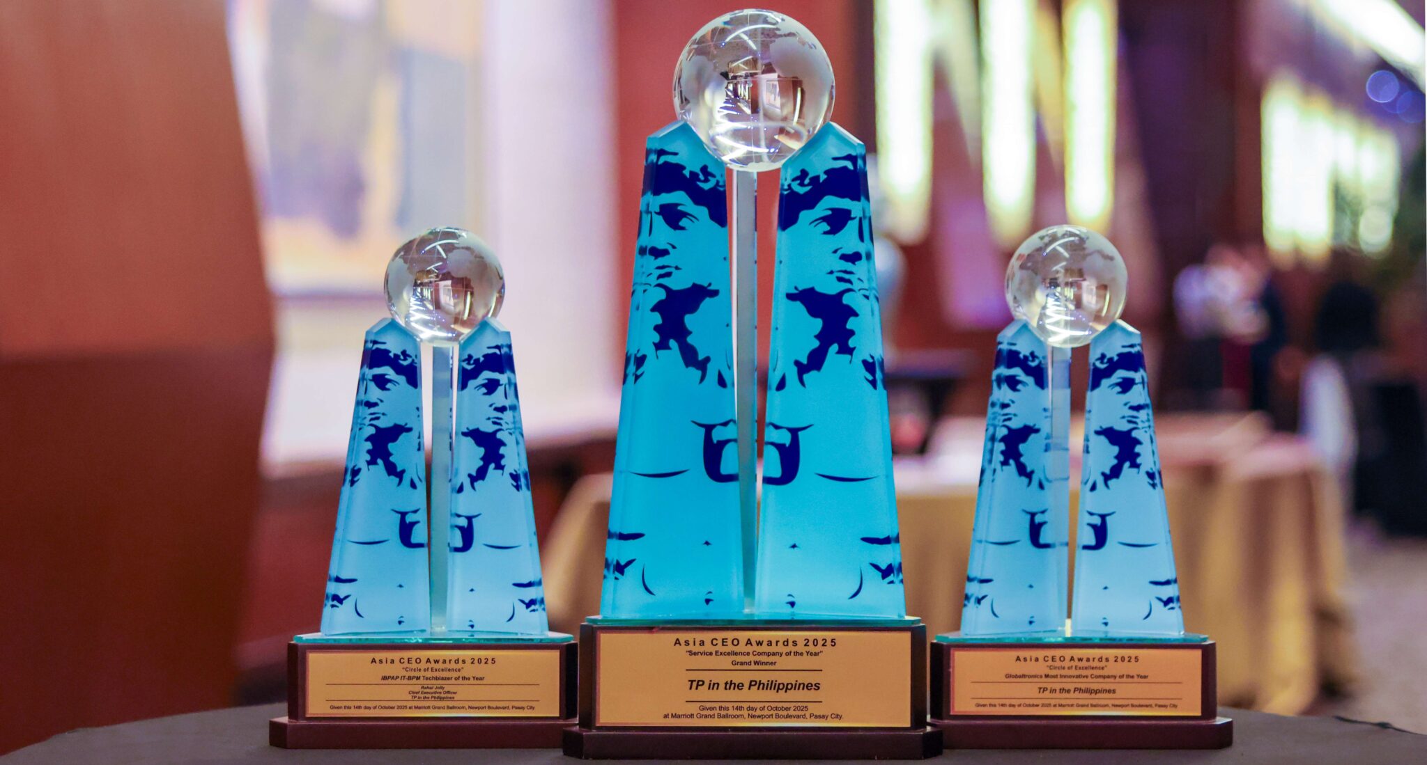 TP wins Service Excellence Company of the Year at 2025 Asia CEO Awards